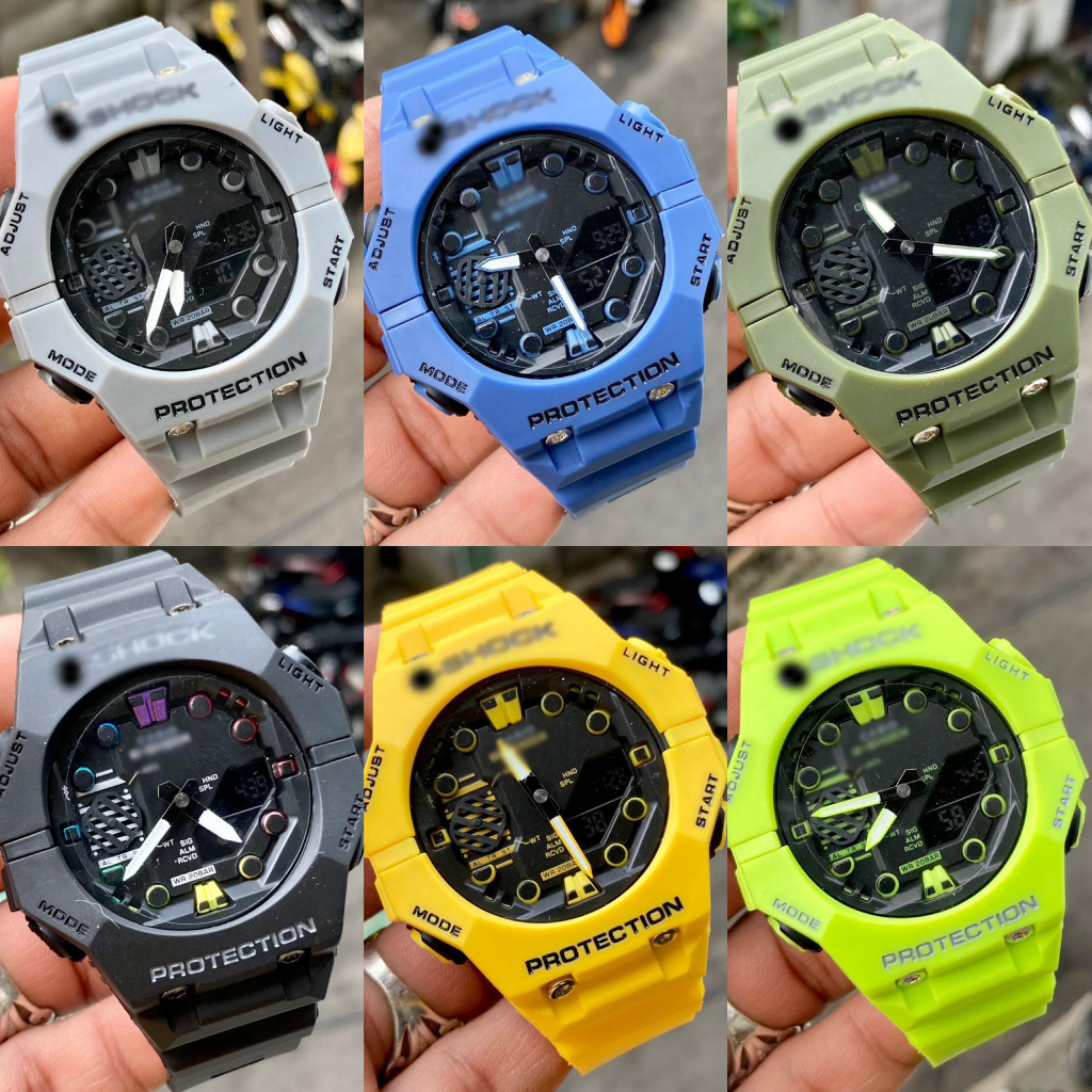 GS TMJ Rubber Jam Digital Analog | Shopee Malaysia