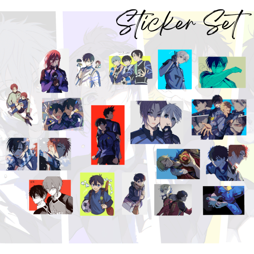 Anime Sticker pack in set - Blue Lock | Shopee Malaysia