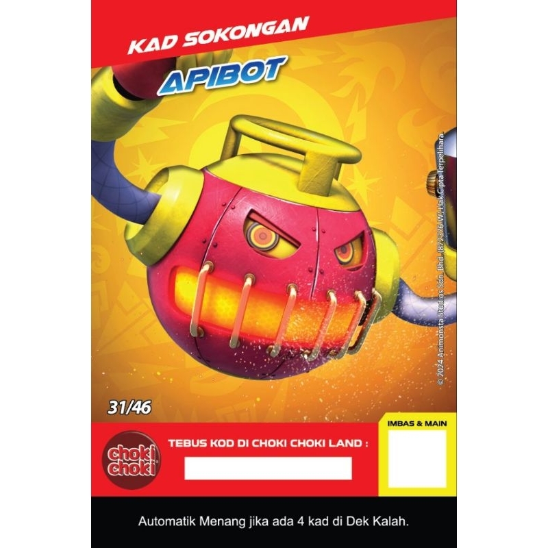 Boboiboy Card Monsta Galaxy Card Choki-Choki Murah | Shopee Malaysia