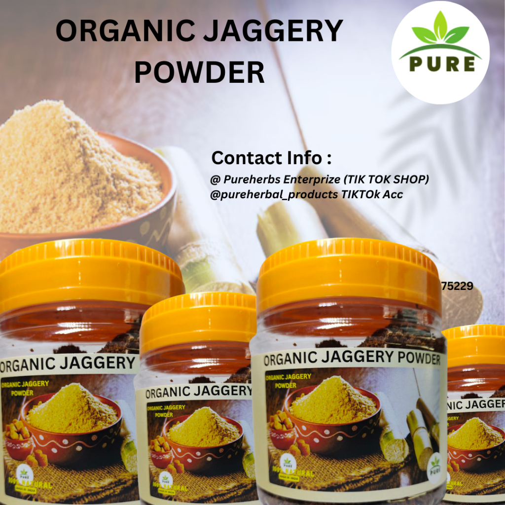GULA MELAKA ORGANIK (ORGANIC JAGERRY POWDER) | Shopee Malaysia