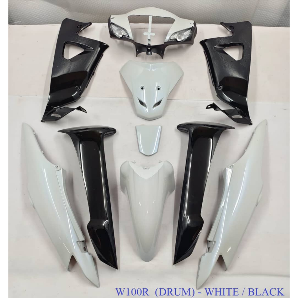 Honda Wave 100R cover Set + Sticker (NO DISC ) | Shopee Malaysia