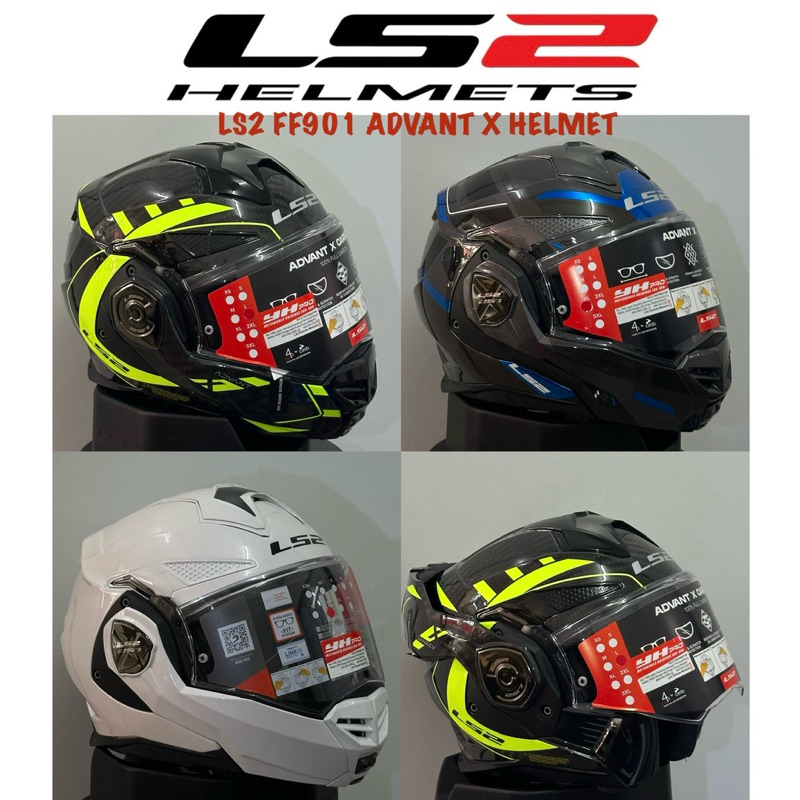 LS2 FF901 ADVANT X SOLID / CARBON / FUTURE / SPECTRUM HELMET 100% ...