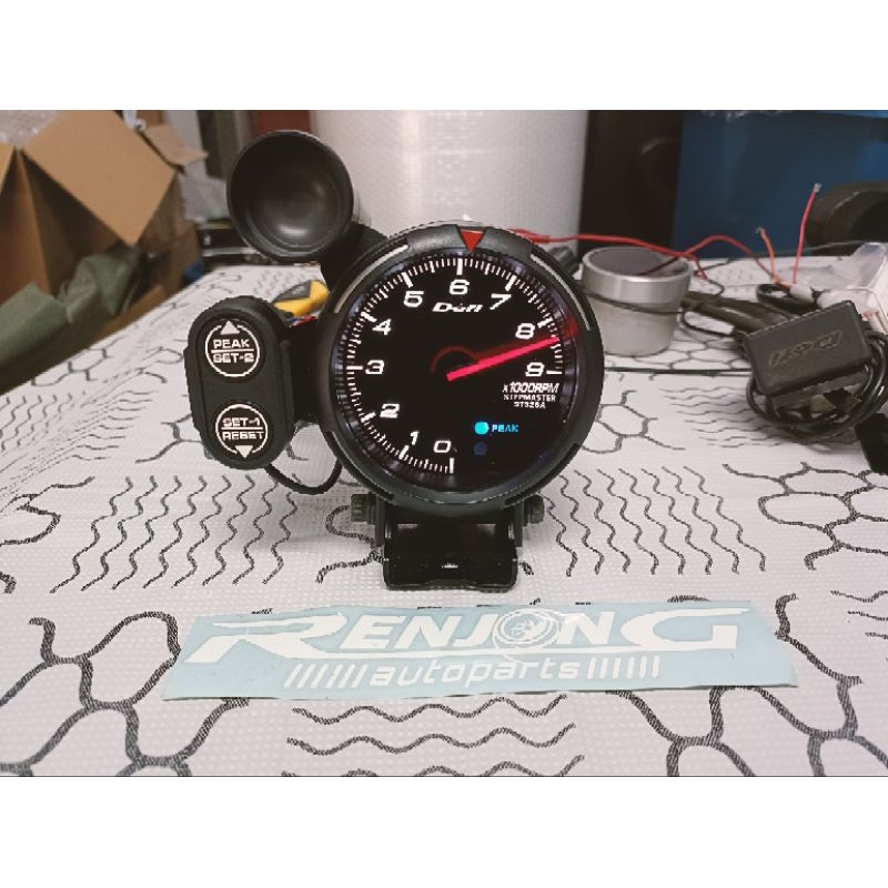 Japan Defi Racer Tacho RPM 80mm with shift light | Shopee Malaysia