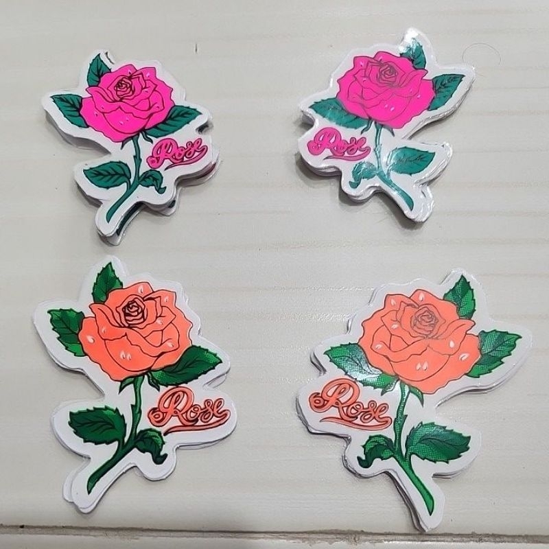 Sticker Bunga Rose Sticker helmet | Shopee Malaysia