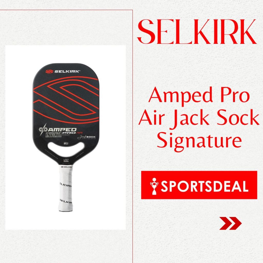 Selkirk AMPED Pro Air Jack Sock Signature Pickleball Paddle | Shopee ...
