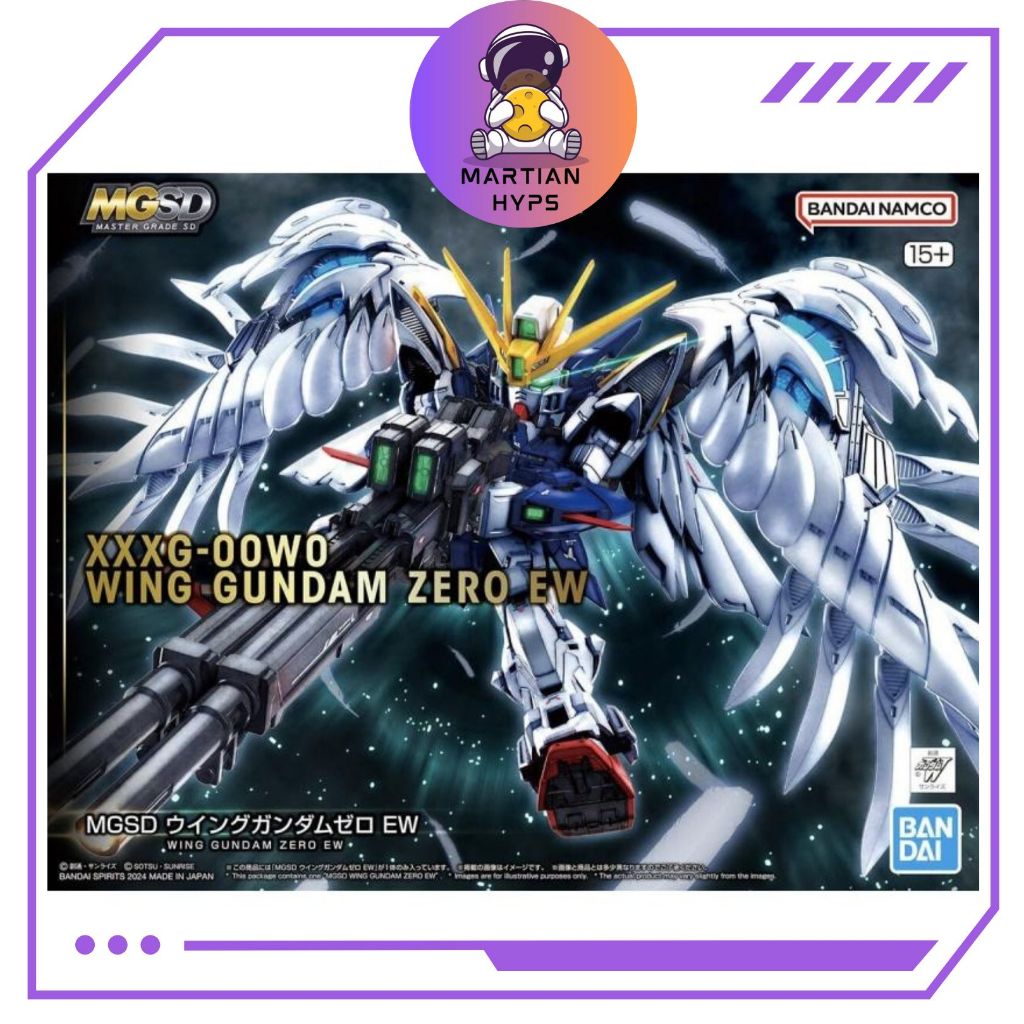 [READY STOCK] OFFICIAL- BANDAI MGSD WING GUNDAM ZERO EW | Shopee Malaysia