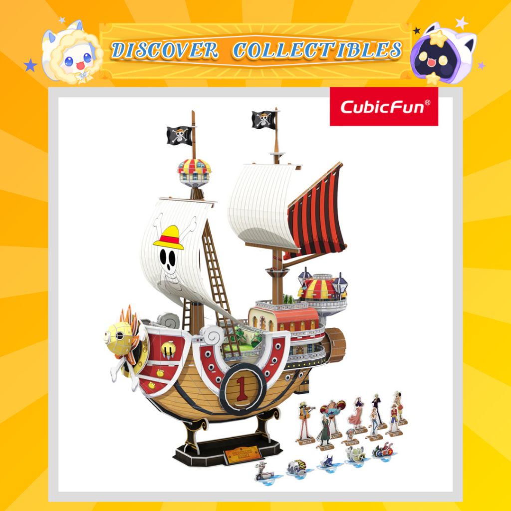 Cubic Fun 3D Puzzle One Piece - Thousand Sunny (Complex Model) | Shopee ...