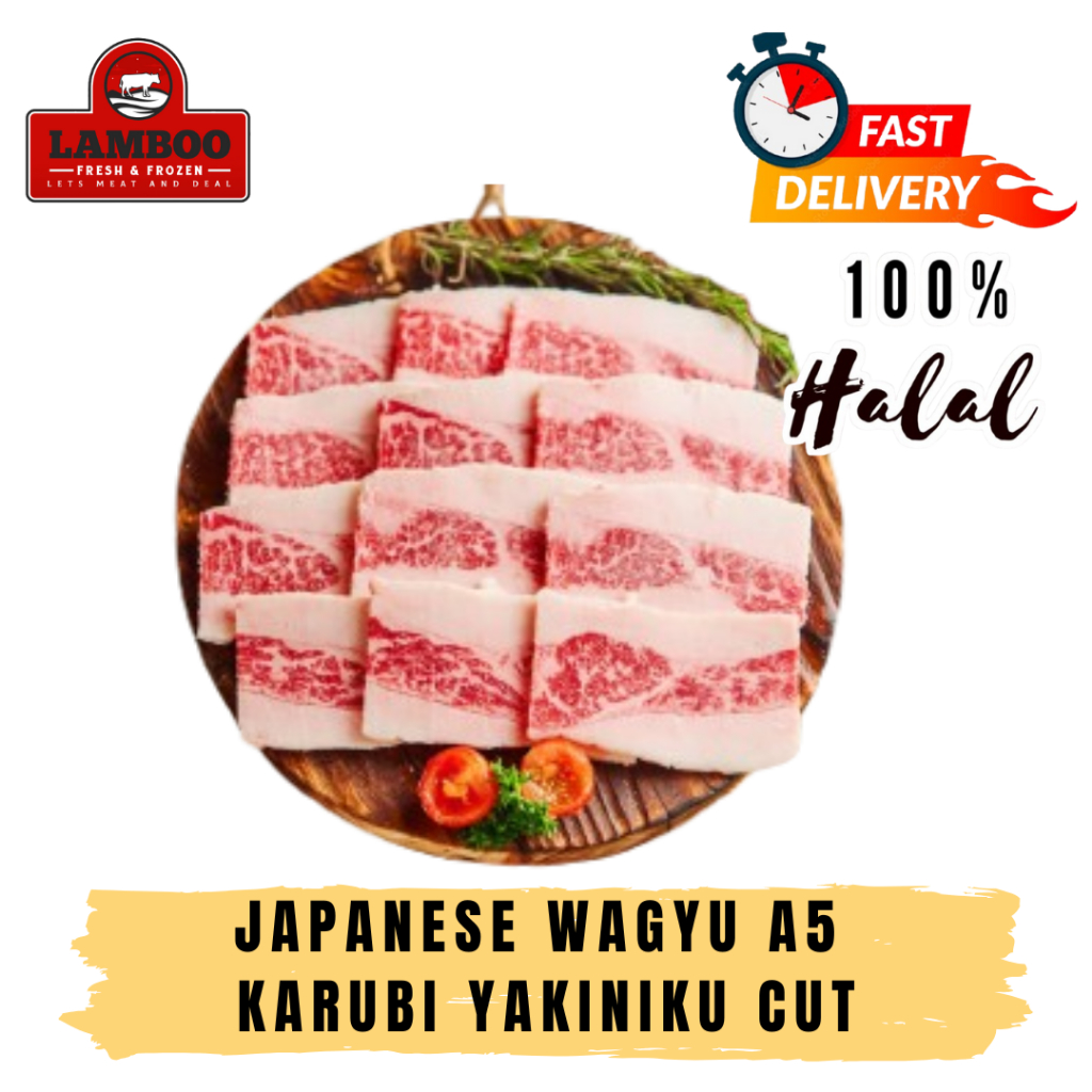 Japanese Wagyu Karubi Yakiniku - 100g | Shopee Malaysia