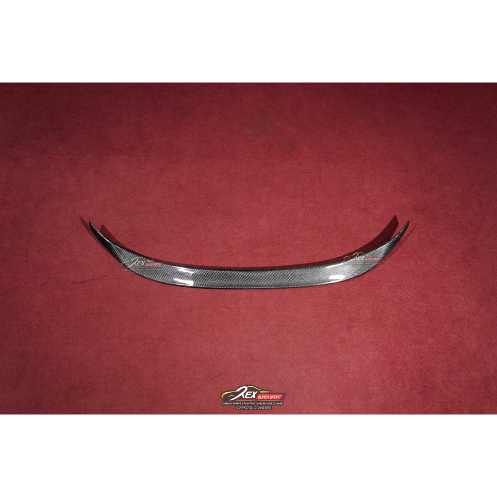 Honda FL5 Type R Civic Rear Trunk Ducktail Spoiler Classic Real Carbon ...