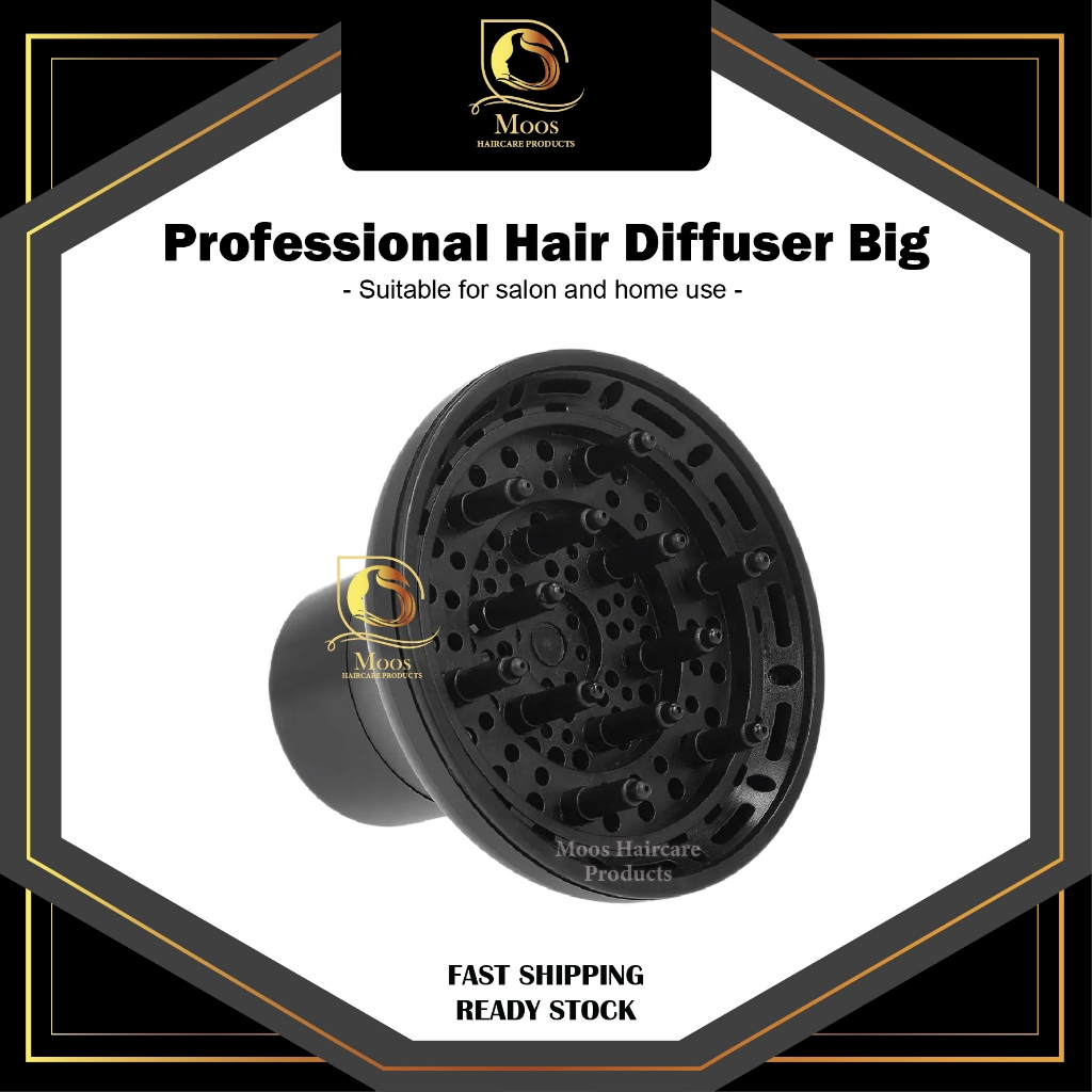 Professional Hairdryer / Hair Blower Diffuser - Black | Shopee Malaysia