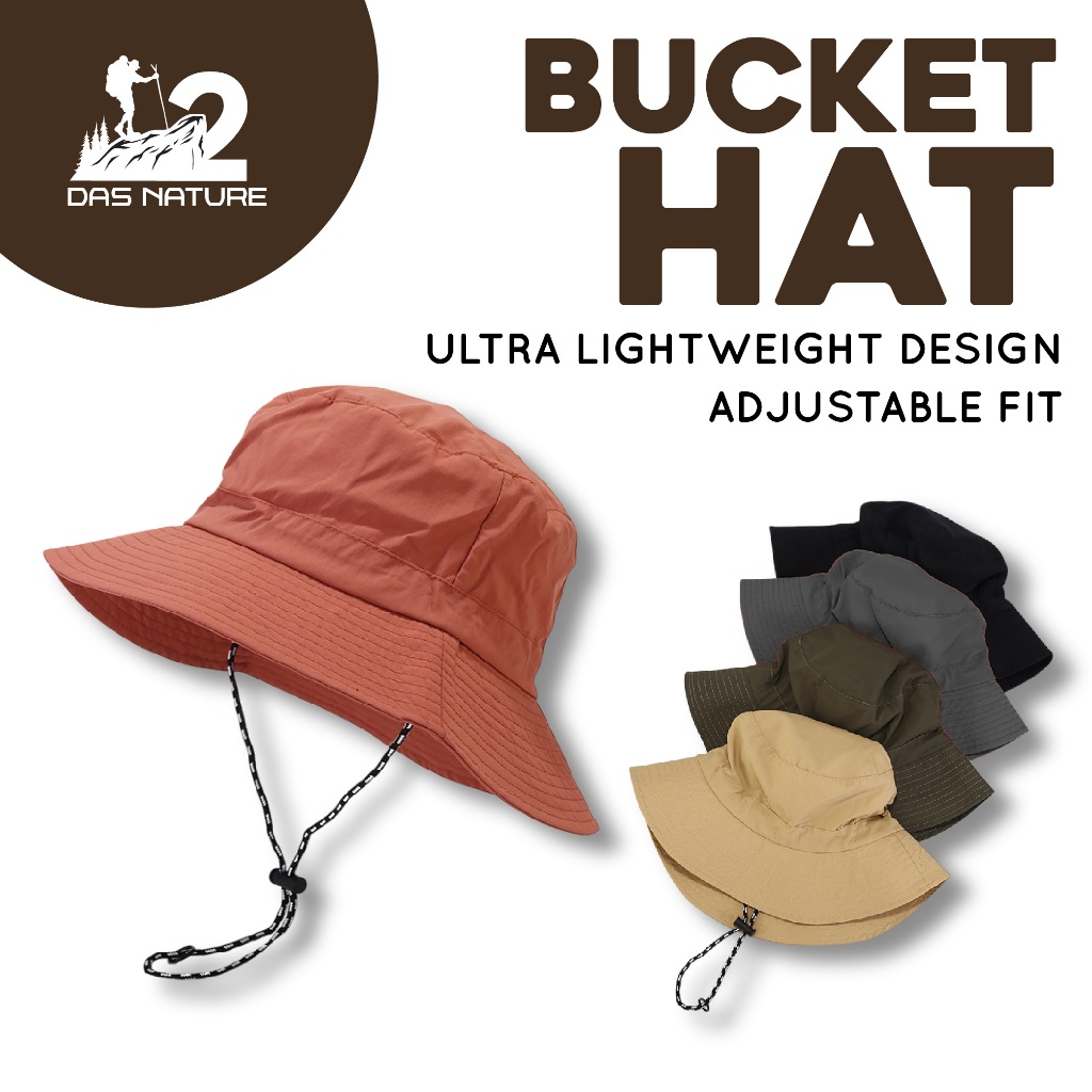Camping Sun Hat Foldable Hat Outdoor Bucket Hat Topi Hiking Hat Sun Hat ...