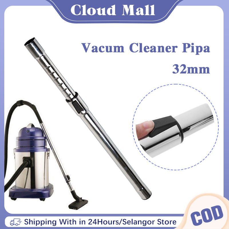 32MM Universal Metal Vacuum Cleaner Telescopic Extension Adjustable ...
