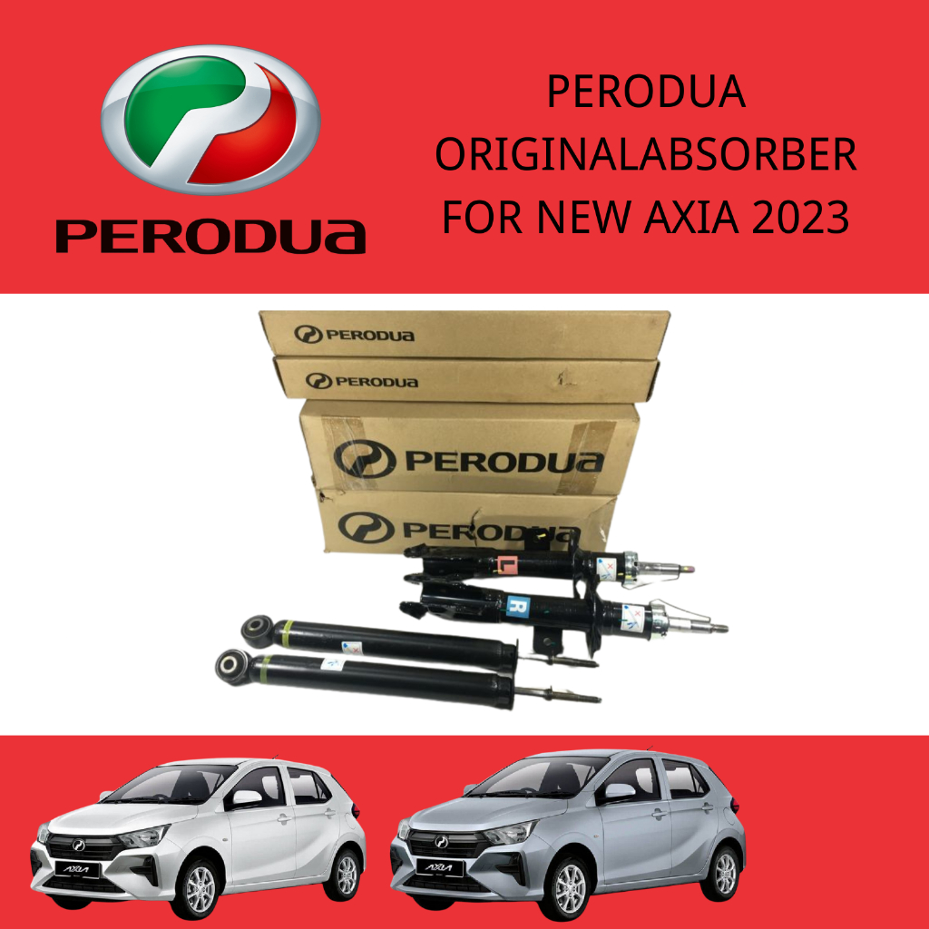 Perodua Original Absorber Depan Belakang untuk NEW AXIA 2023 | 100% ...