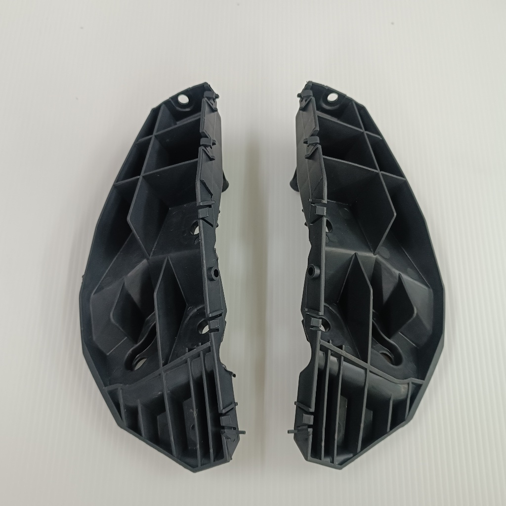 (1pair 52115-BZ020 + 52116-BZ020) (ori) (Front Left + Right) Bumper ...
