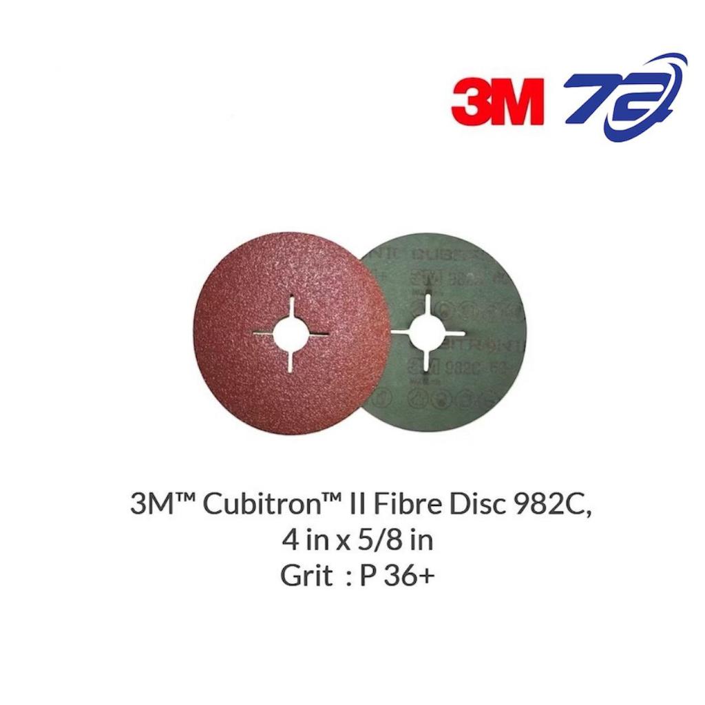 3M 982C 4 Inch Disc 36+ Cubitron II Fibre Disc (4"x5/8") | Shopee Malaysia