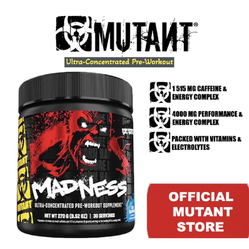 Mutant Madness Ultra Concentrated Pre-Workout ( 30 Servings) | Shopee ...