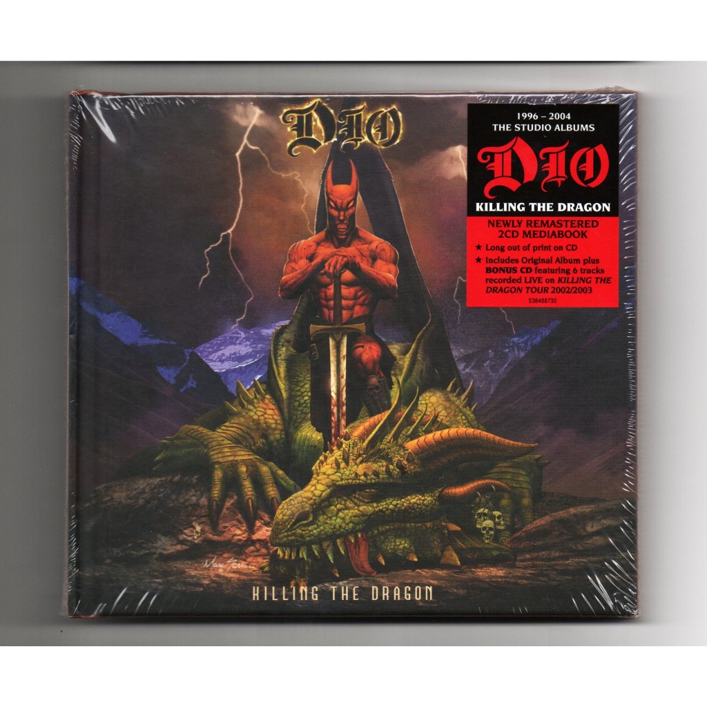 Dio - Killing The Dragon ( Booklet Newly Remastered 2 CD ) | Shopee ...