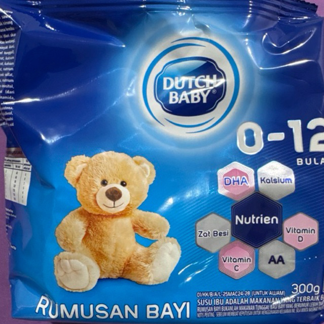 Dutch Baby 0-12 bulan 300g expire 03/2026 | Shopee Malaysia