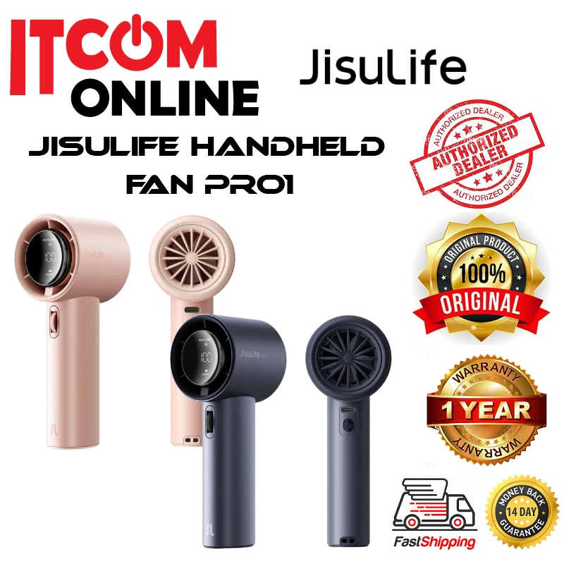 JISULIFE PRO 1 HANDHELD FAN (BLUE/PINK/WHITE) | Shopee Malaysia