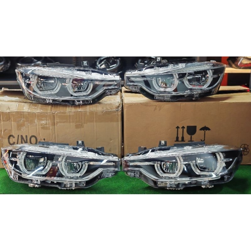 BMW F30 LCI headlights original bmw f30 lci headlights genuine f30 bmw ...