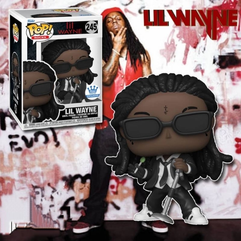 Funko Pop! Rocks #245 - Lil Wayne (Funko Shop Exclusive) | Shopee Malaysia