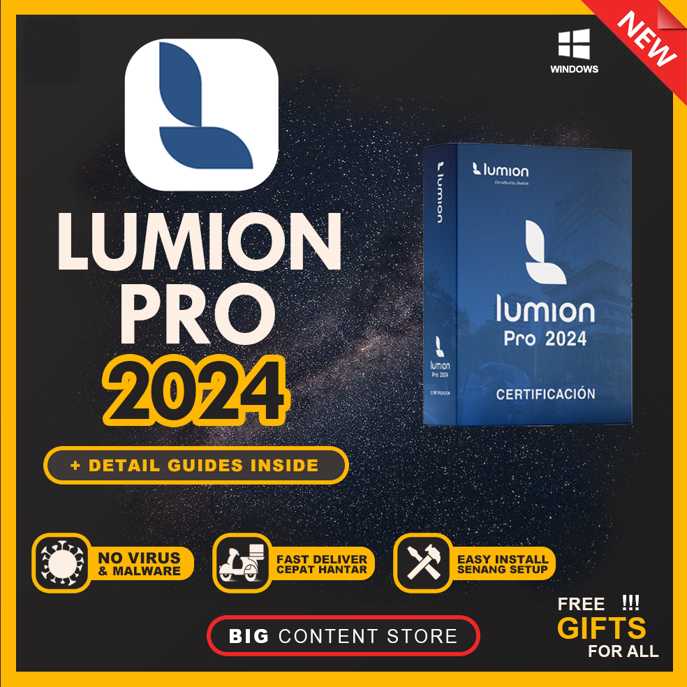 Lumion 2024 💯 EASY INSTALL SOFTWARE 💯 LIFETIME PREMIUM 💯 FAST DELIVERY ...