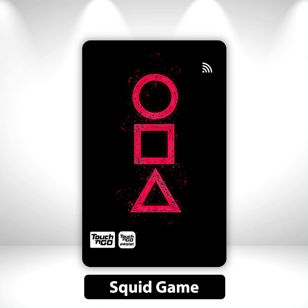 Squid Game - TNG Sticker TNG NFC CHIP Card Skincard Squid Game by ...