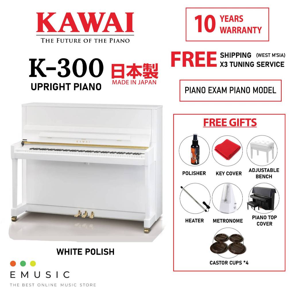 Kawai K300 (Made in Japan) Professional Brand New Acoustic Upright ...