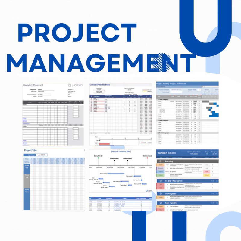 Project Management All In One Bundle Templates | Shopee Malaysia