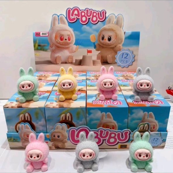 [YAKU] Labubu Molly Labubu Model Cake Decoration Ornament Labubu Theme ...