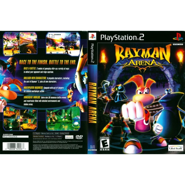 PS2 Rayman Arena (DVD GAME) | Shopee Malaysia