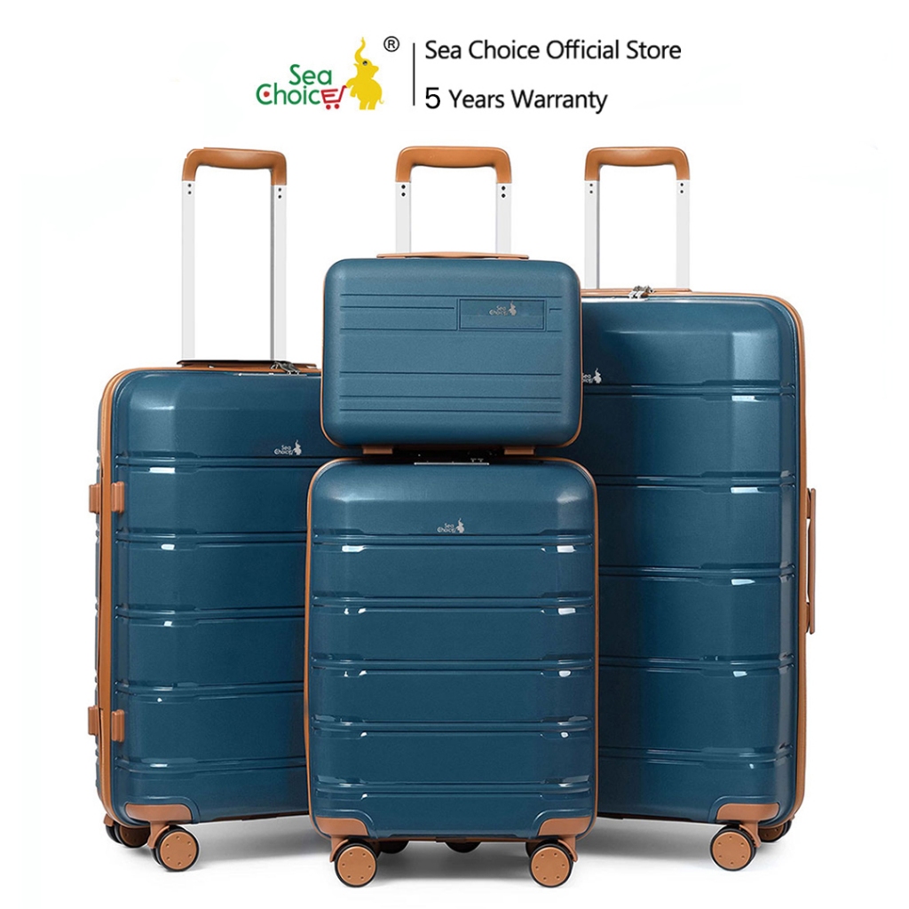 SEA CHOICE 2026 Set Bagasi Perjalanan Ringan 20''/24''/28'' Bahan PP ...