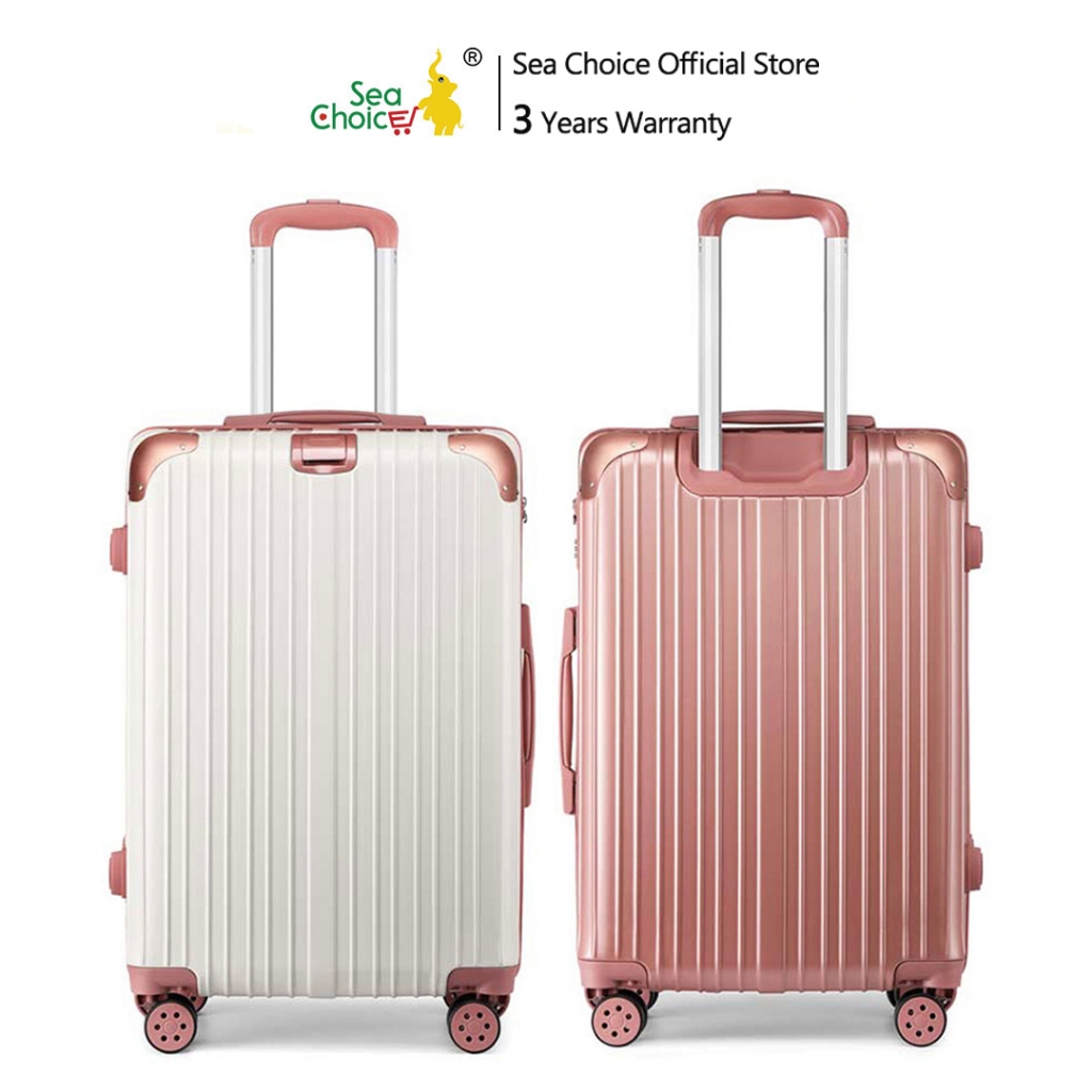 SEA CHOICE 820 perjalanan koper 20/24 inci 4-roda 360 darjah berputar ...