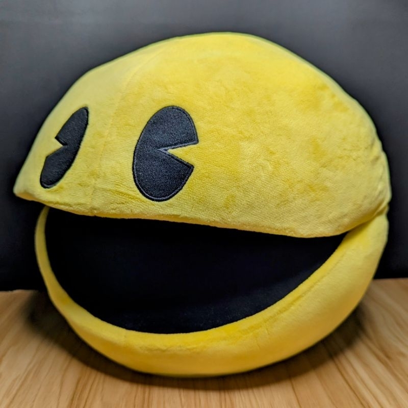 (OneG Den) Bandai Namco SK Japan Pac-Man Large Plushie Soft Stuffed Toy ...