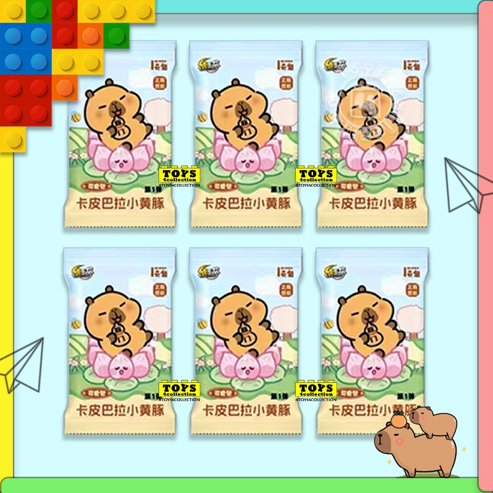 Capybara Card Game Kids Toy Cards Carlemon 卡乐萌 | Shopee Malaysia