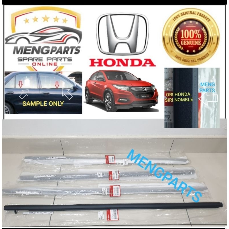 ORIGINAL HONDA HRV T7A 2015Y-2021Y DOOR OUTER MOULDING 72410-T7A-003 ...