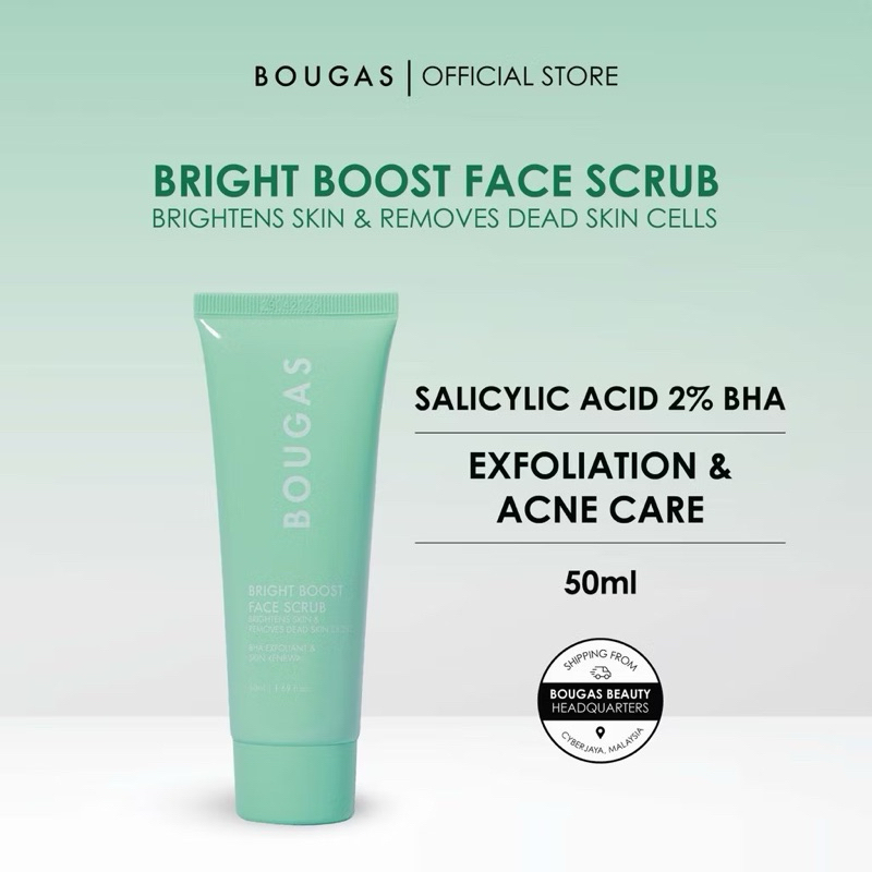 [2025] BOUGAS BEAUTY FACE SCRUB | Shopee Malaysia