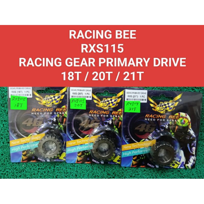 RACING BEE YAMAHA RXS115 RXS 18T / 20T / 21T RACING GEAR PRIMARY DRIVE ...