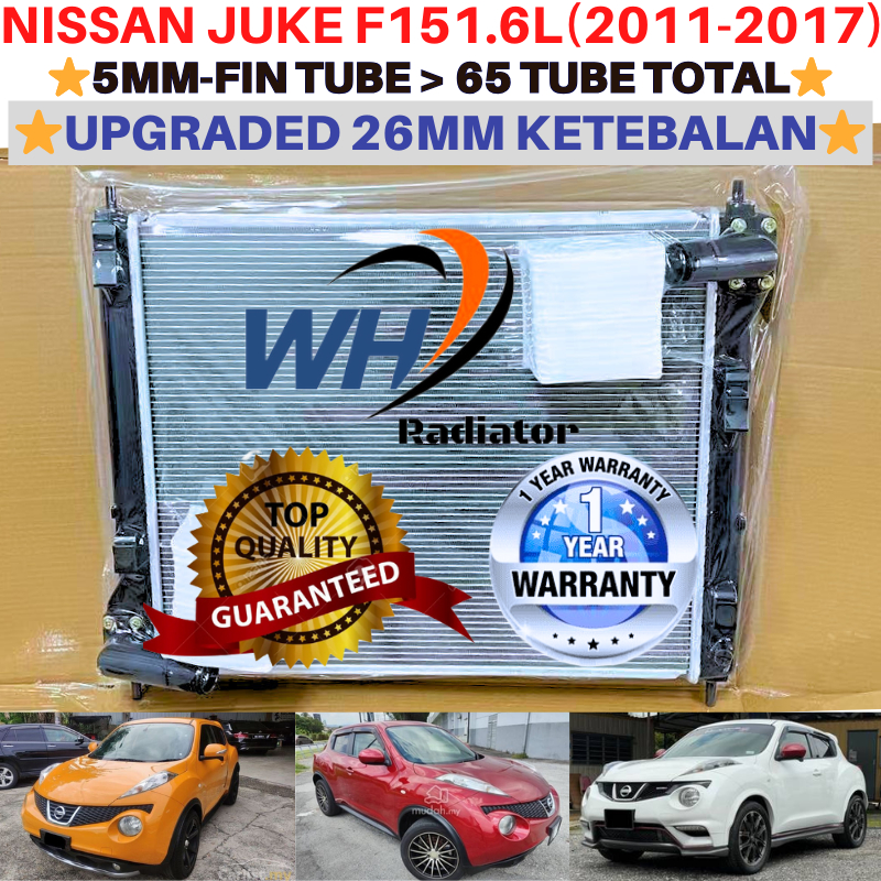 NISSAN JUKE F15 1.6L 11' (26mm)Double Layer TOP QUALITY W5MM-FIN TUBE ...