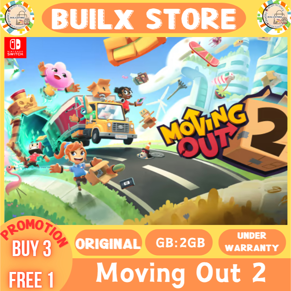 Moving Out 2 Nintendo Switch Digital Game ( BUY 3 FREE 1) | Shopee Malaysia