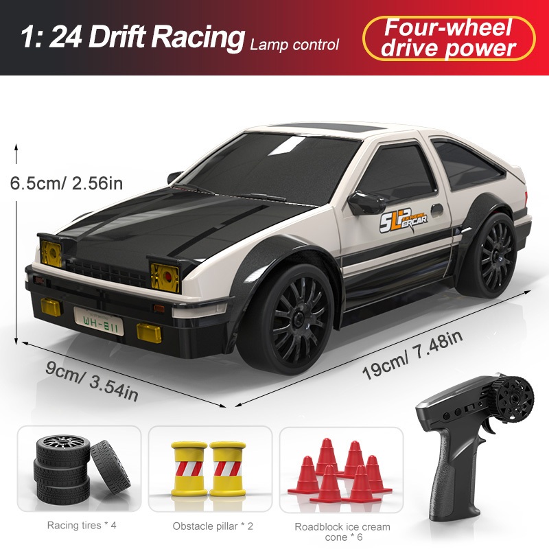 15KM/H RC Drift RC Car 4WD Remote Control Multiple Players Together 4WD ...