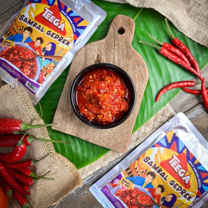 TEEGA SAMBAL GEPREK - READY TO EAT | Shopee Malaysia