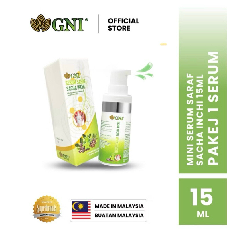 Serum Saraf SACHA INCHI GNI | Shopee Malaysia