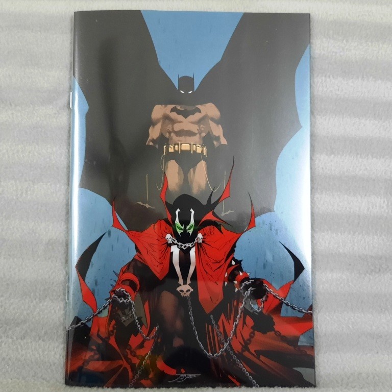 Batman/Spawn #1 Jorge Jiminez Acetate Cover Variant (One-Shot 2022 DC/Image Comics) McFarlane ...