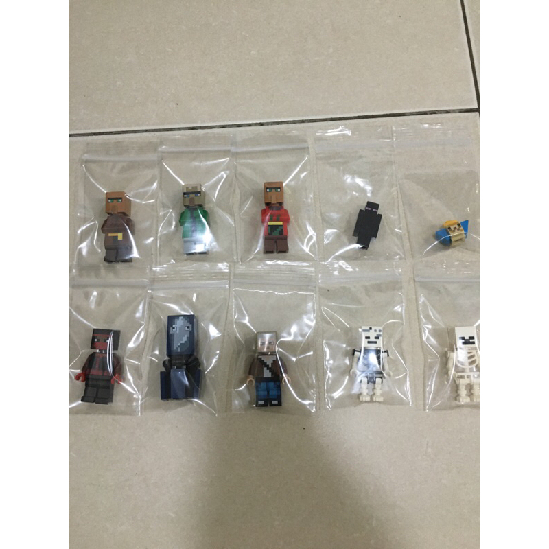 Minecraft Building Blocks Minifigures | Shopee Malaysia