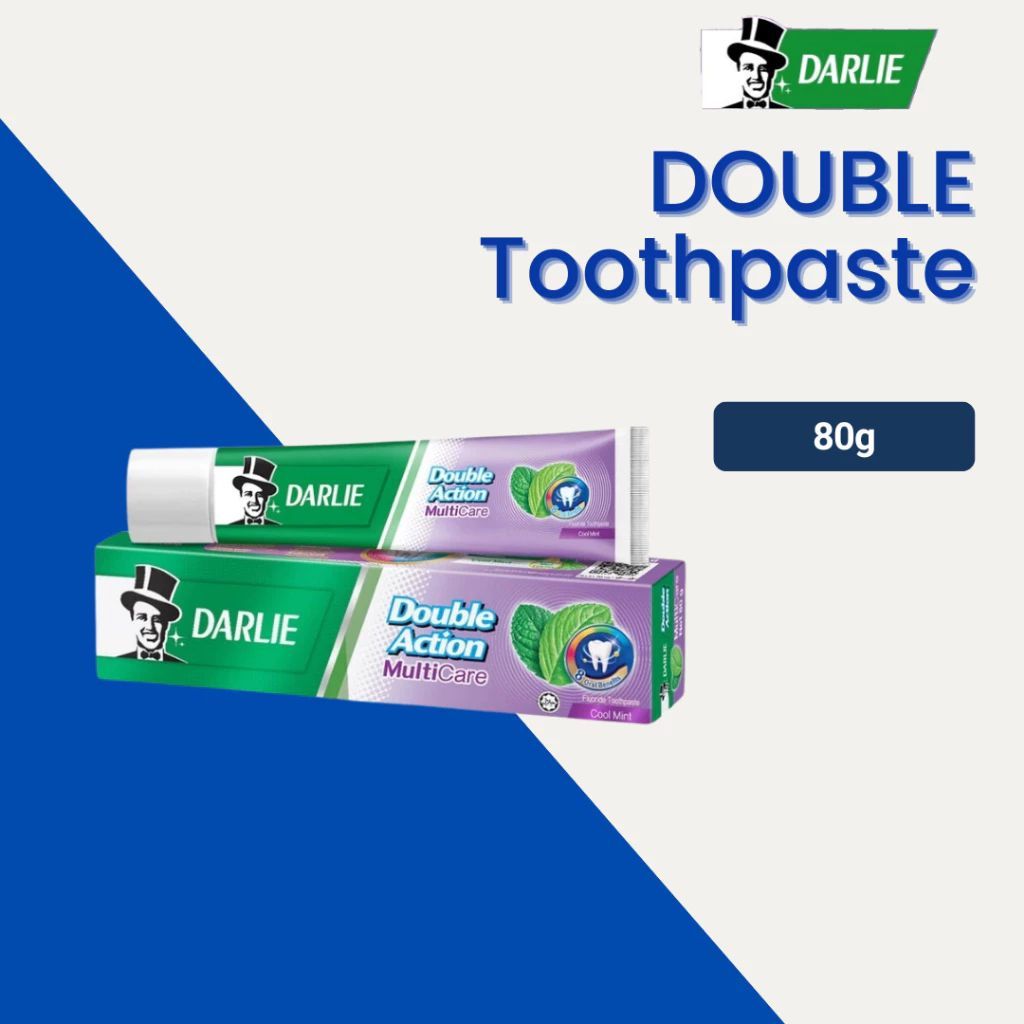 DARLIE TOOTHPASTE DOUBLE ACTION MULTICARE 80 g | Shopee Malaysia