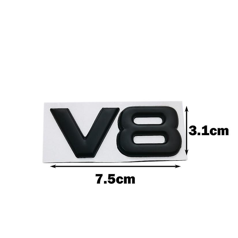 LEXUS / TOYOTA V8 EMBLEM BLACK | Shopee Malaysia
