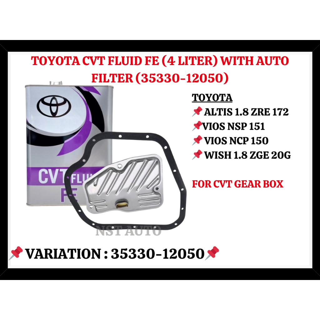 Toyota ATF CVT FE 4L Automatic Transmission Fluid OIL GEAR OIL 08886 ...