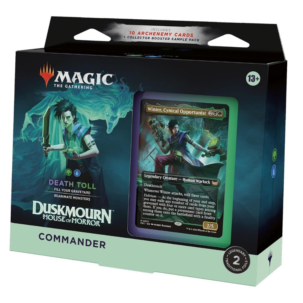 Duskmourn House of Horror Commander Deck - Jump Scare! - Death Toll ...