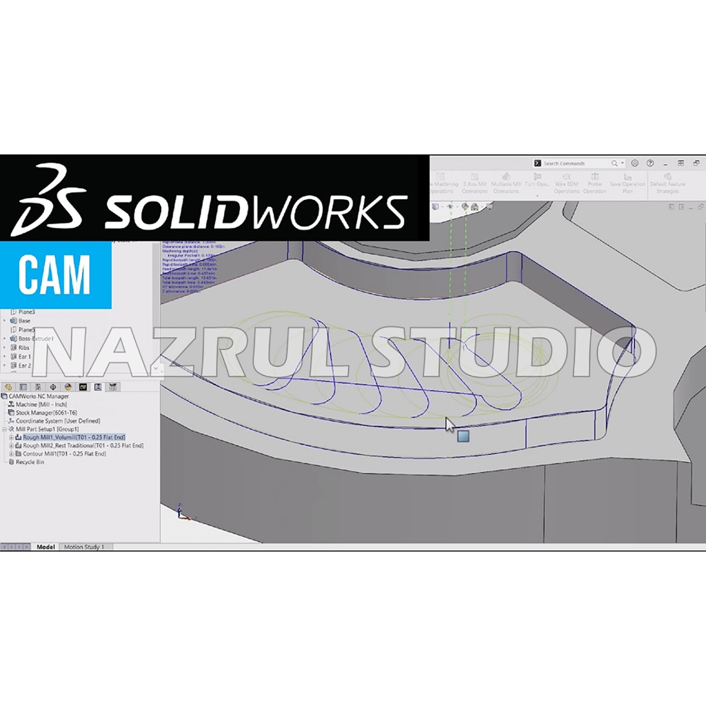 CAMWorks 2023 SP2 / 2025 SP0 Full Version Crack for SolidWorks | Shopee ...